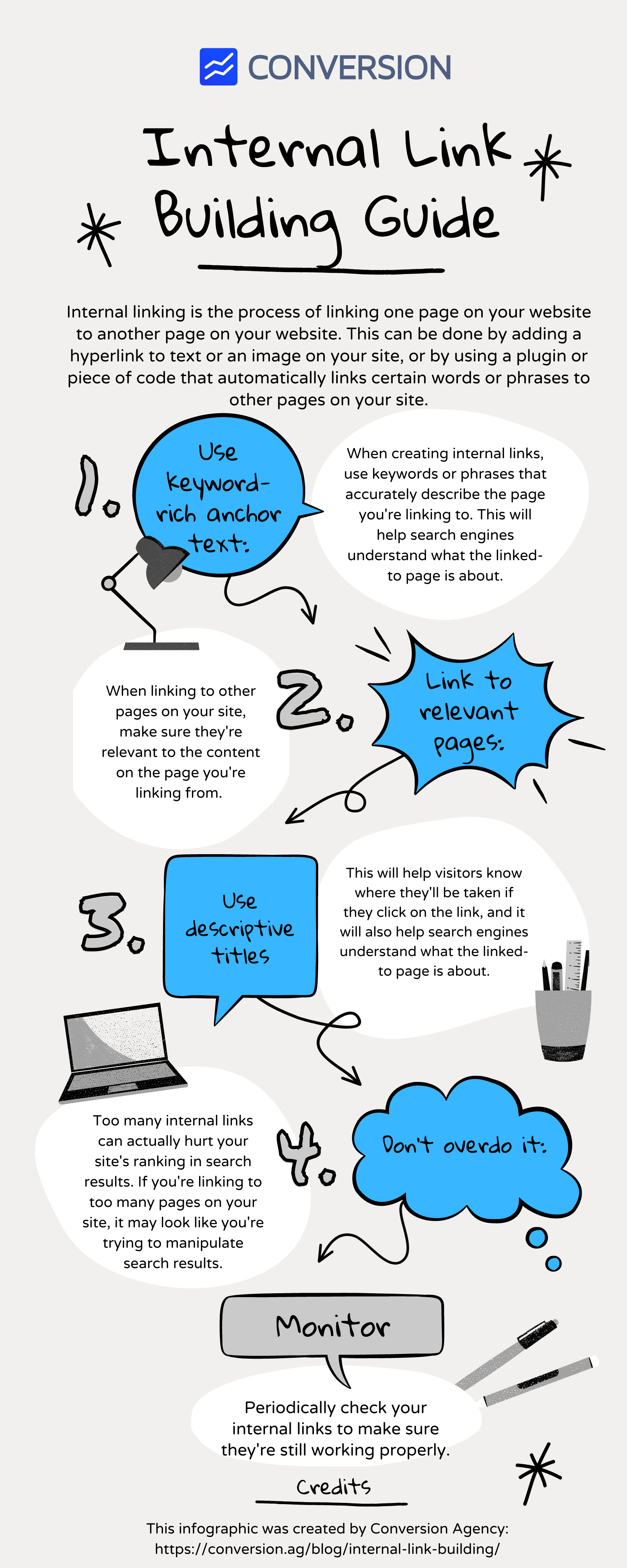 Link Building Interno: O que é e Guia Simples - Conversão